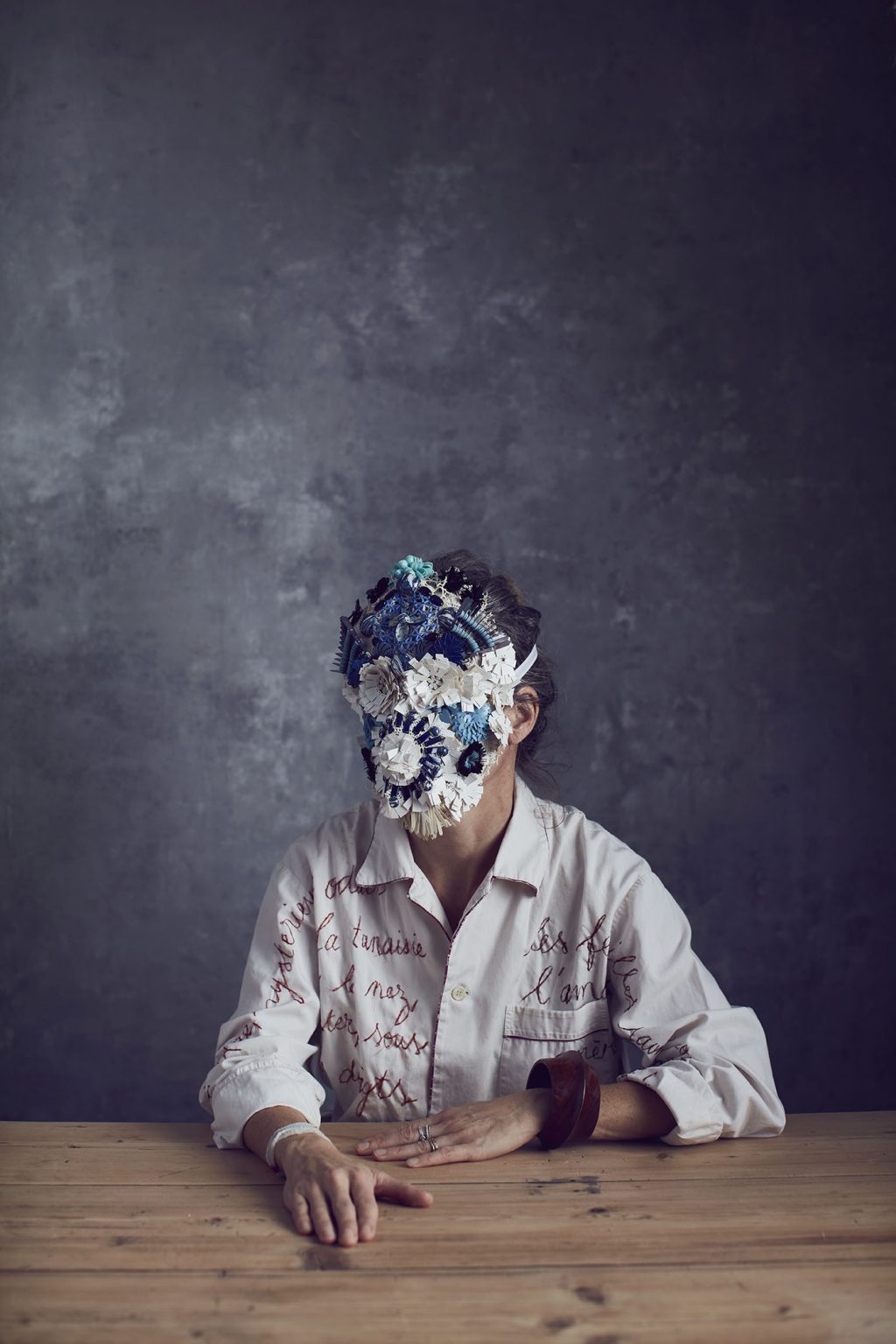 Emma Cassi's textile masks, a tribute to Hilma Af Klint — Cercle