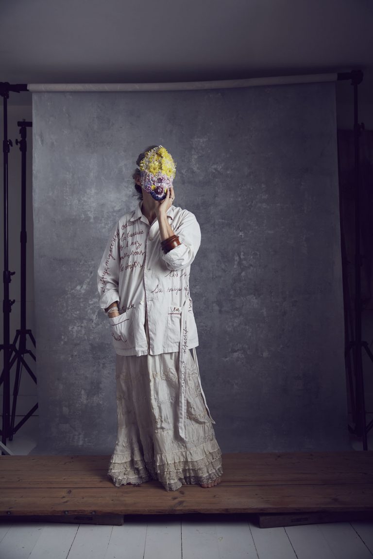 Emma Cassi's textile masks, a tribute to Hilma Af Klint — Cercle