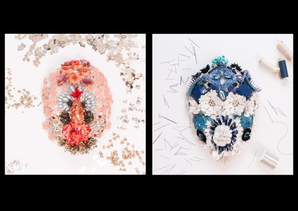 Emma Cassi's textile masks, a tribute to Hilma Af Klint — Cercle
