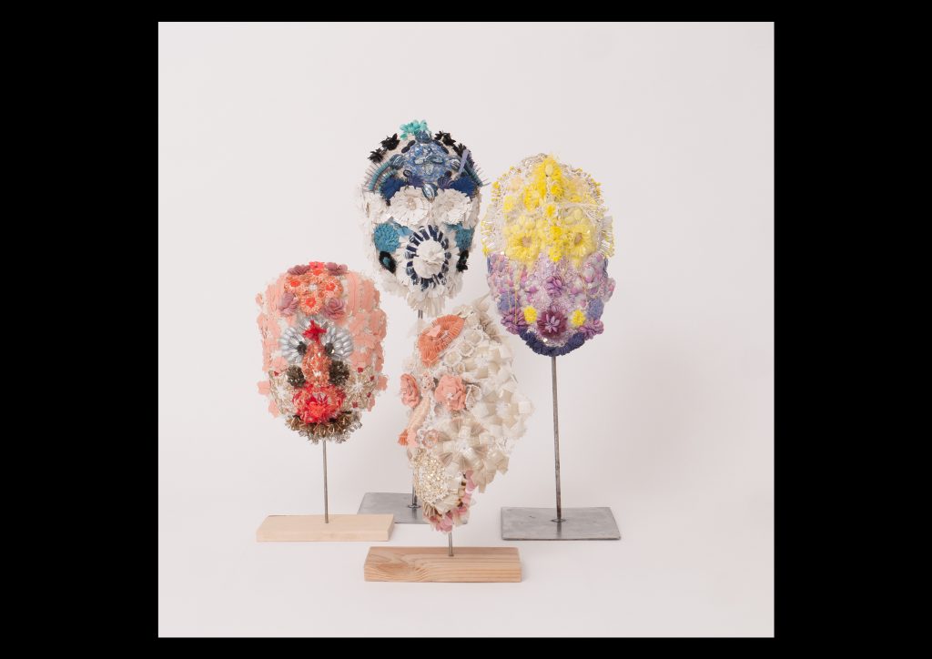 Emma Cassi's textile masks, a tribute to Hilma Af Klint — Cercle