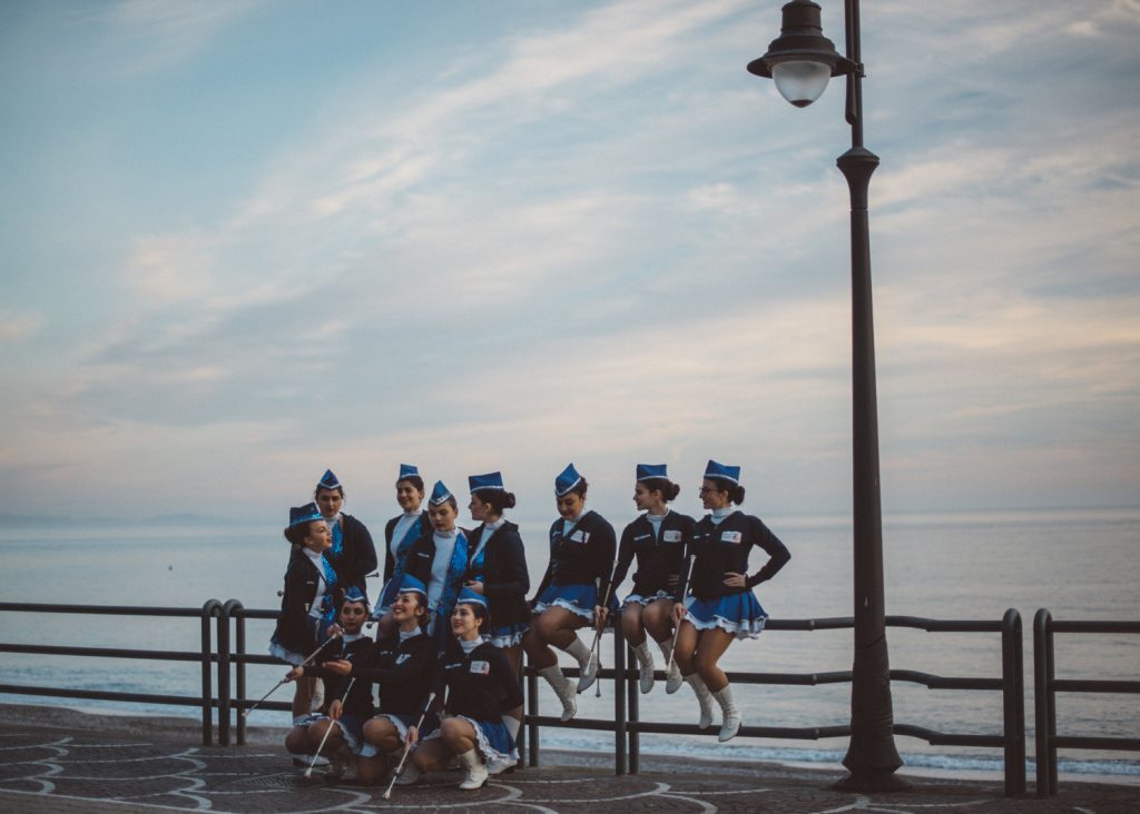 The army of majorettes of Agnese Morganti — Cercle